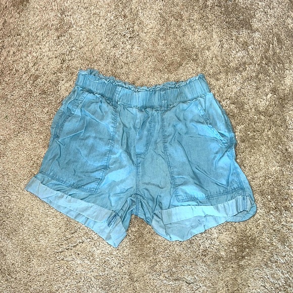 aerie | Bottoms | Im Selling Blue Paper Bag Shorts | Poshmark